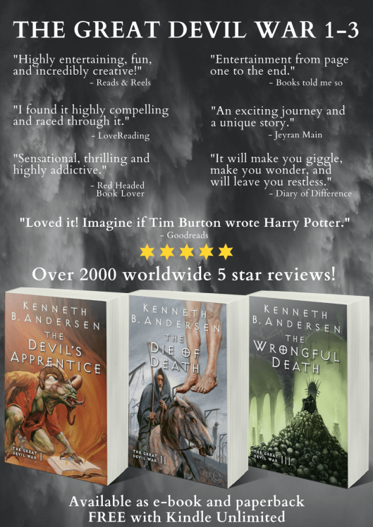 Review | The Devil's Apprentice by Kenneth B. Andersen – Caffeinated Fae