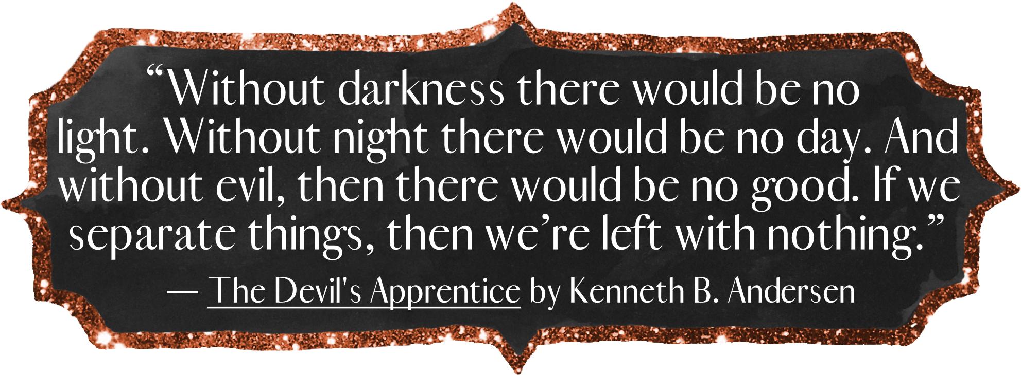 Review | The Devil's Apprentice by Kenneth B. Andersen – Caffeinated Fae